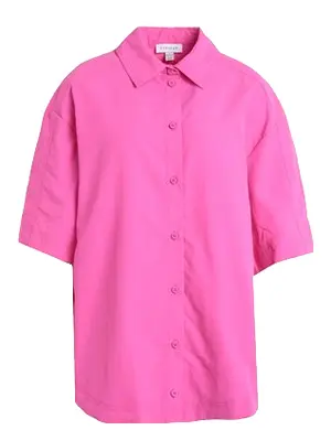 Topshop Nylon Overshirt - Pink