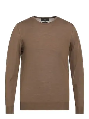 LIU •JO MAN Wool Crewneck Sweater - Beige
