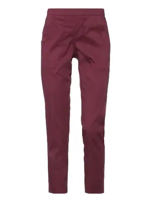 HOPPER Slim-Leg Tapered Trousers Red