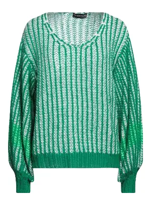 VANESSA SCOTT Knitted Sweater - Green