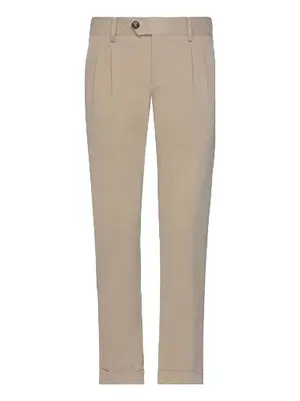 DOMENICO TAGLIENTE Pants Size Cotton, Elastane - Beige