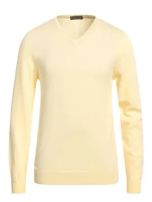 MASQ Pastel Cotton Sweater - Yellow