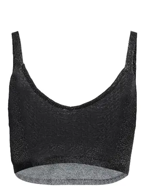 ANTONELLA RIZZA ANTONELLA RIZZA Knitted Crop Top Black