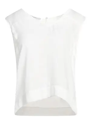 BIANCOGHIACCIO BIANCOGHIACCIO Satin Top White