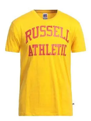 RUSSELL ATHLETIC T-shirt Size Cotton - Yellow
