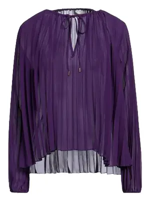 VICOLO VICOLO Bow Blouse Purple