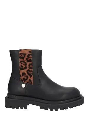 GATTINONI Biker Ankle Boots - Black