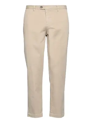 ROY ROGER'S Pants Size Cotton, Elastane - Beige