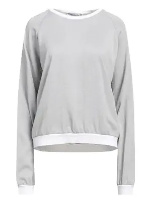 GRIFONI GRIFONI Knitted Lamé Sweater Grey