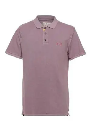 PROJECT E Man Polo Shirt Antique Rose Size S Cotton Pink