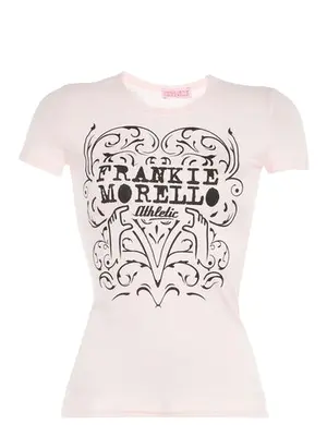 FRANKIE MORELLO Logo-print T-shirt - Pink