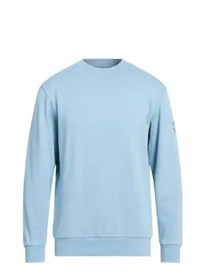 AFTER/LABEL AFTERLABEL Cotton Sweatshirt Blue