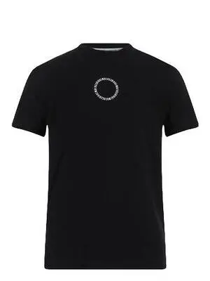 BIKKEMBERGS T-shirt Size Cotton, Elastane - Black
