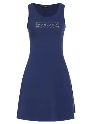 MANGANO Mini Flared Dress - Blue