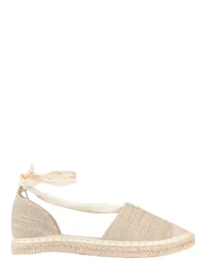 GENEVE Textile Fiber Espadrilles - Beige