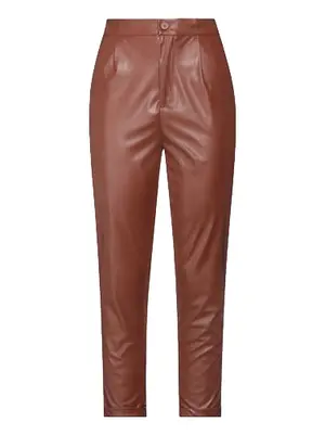 BIANCOGHIACCIO BIANCOGHIACCIO Straight Leg Pants Brown