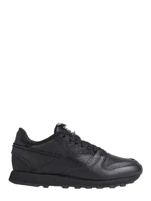 MAISON MARGIELA X REEBOK Leather Sneakers - Black