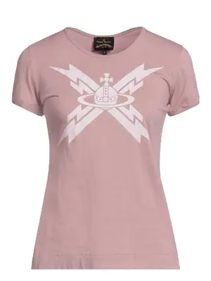 VIVIENNE WESTWOOD Logo-print T-shirt - Pink