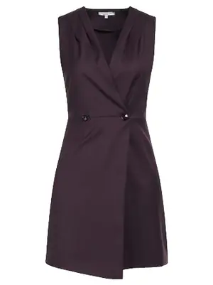 Patrizia Pepe PATRIZIA PEPE Mini Shirt Dress Purple