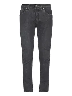 LIU •JO MAN Tapered Slim Fit Jeans - Grey