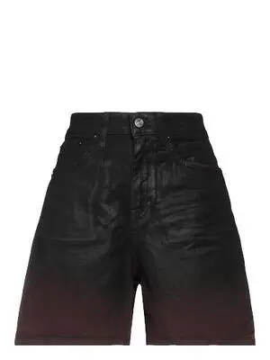 DEPARTMENT 5 Coated Denim Shorts - Brown