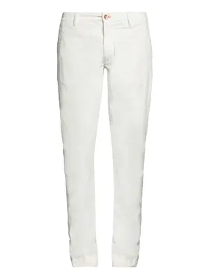 HANDPICKED Pants Size Cotton, Elastane - Off White