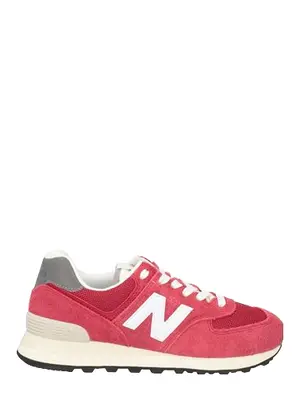 NEW BALANCE Low-top Two-tone Sneakers - Red