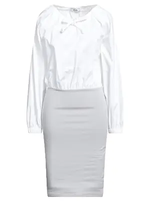 JIJIL JIJIL Midi Dress White