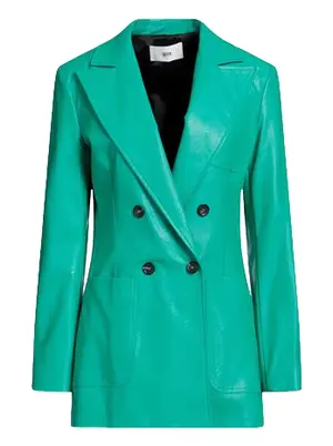 SOLOTRE Double-breasted Jacket - Green