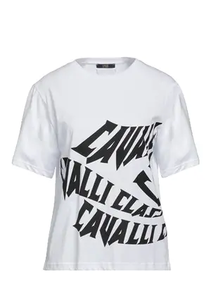 Roberto Cavalli Logo-print T-shirt - White