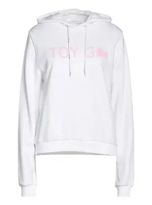 TOY G. Cotton French Terry Sweatshirt White