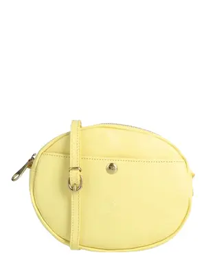 Il Bisonte Leather Crossbody Bag - Yellow