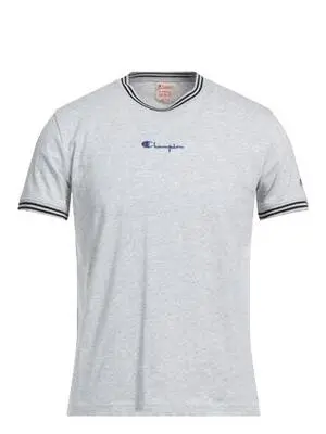 Champion Reverse Weave T-shirt Size Cotton - Grey