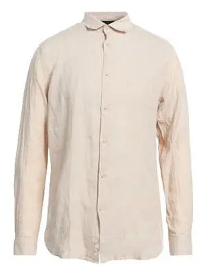 John Richmond Shirt Size Linen - Beige