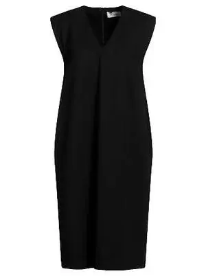 MEIMEIJ Midi Trapeze Dress - Black