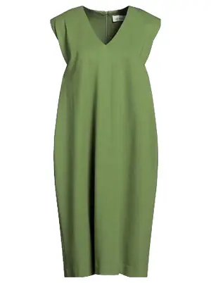 MEIMEIJ MEIMEIJ Midi Trapeze Dress Green