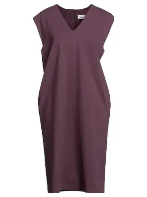 MEIMEIJ MEIMEIJ Midi Trapeze Dress Purple