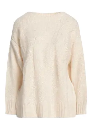 CARACTÈRE Knitted Sweater - White