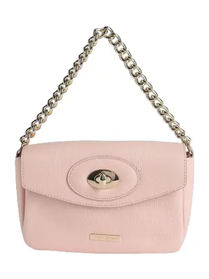 TUSCANY LEATHER Leather Flap Handbag Blush