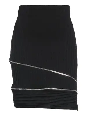 ANDREĀDAMO Mini Flared Skirt - Black