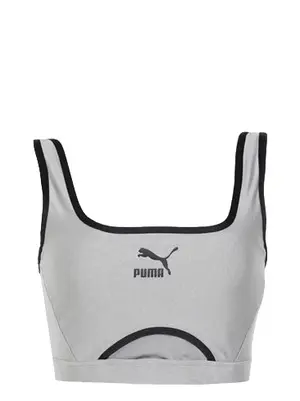PUMA Dare To Crop Top - Grey