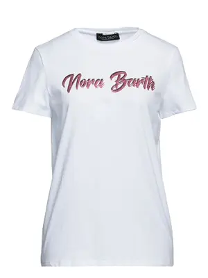 NORA BARTH Logo-print T-shirt - White