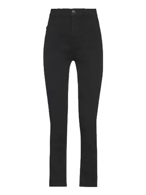 John Richmond High-waisted Skinny Jeans With Appliqués - Black