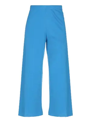 NEERA 20.52 NEERA 20.52 Cotton Wide-Leg Pants Blue