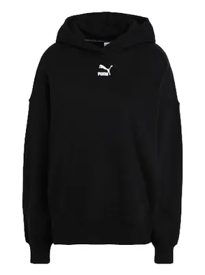 PUMA Classics Oversized Hoodie - Black