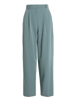 TOPSHOP Tapered Leg Twill Pants