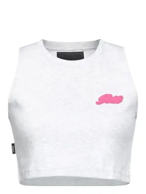 SHOE Jersey Crop Top - Grey