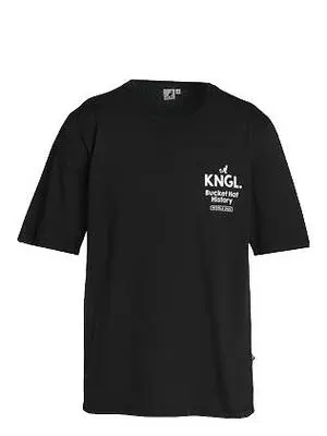 KANGOL T-shirt Size Cotton - Black