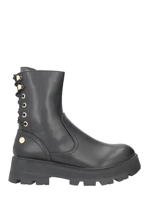 GATTINONI Ankle Combat Boots - Black