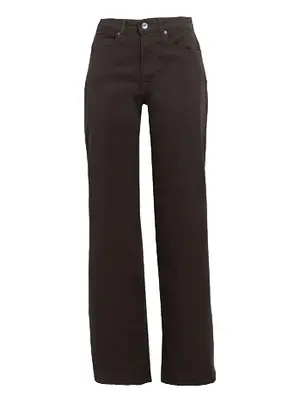 Only Straight Leg Comfort Fit Pants Brown